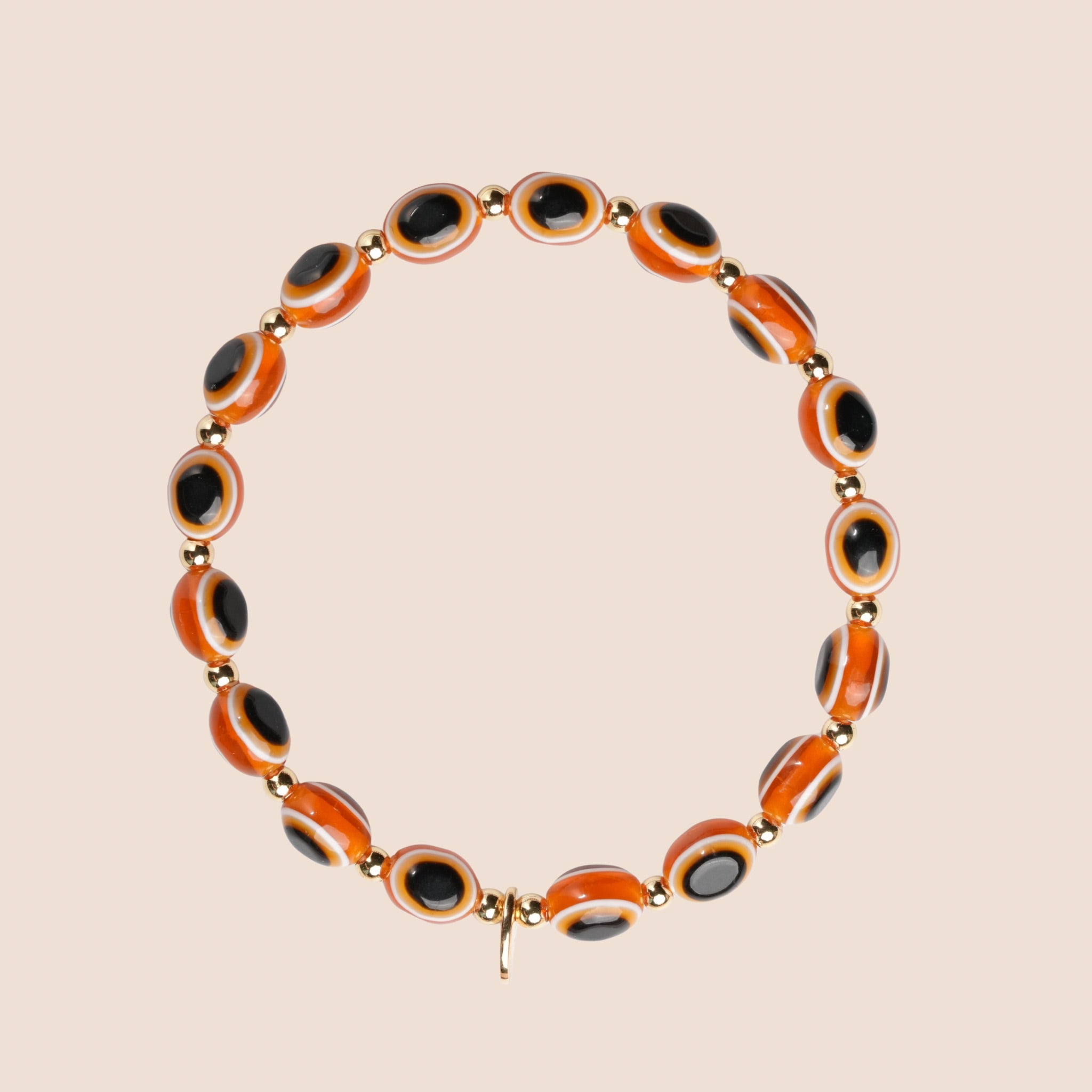 Evil Eye Bracelet - Amber Tan – House of Tor